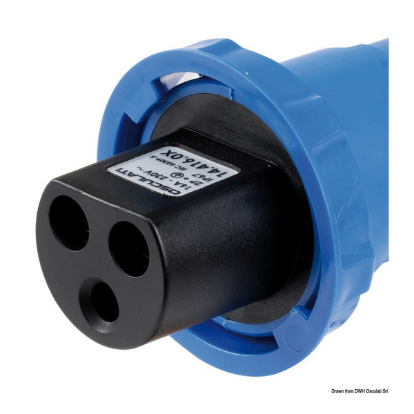 Cruiser Shore Power Plug Set 16A - Furneaux Riddall