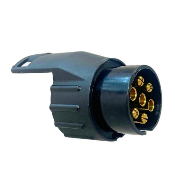 13 Pin Trailer Plug to 7 Pin Car Socket Adapter - Furneaux Riddall