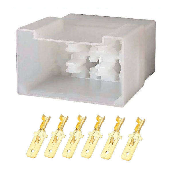 6 Way Male Multiway Connector - Cable and Accessories - Furneaux Riddall