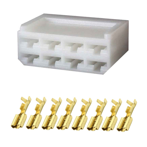 8 Way Female Multiway Connector - Cable and Accessories - Furneaux Riddall