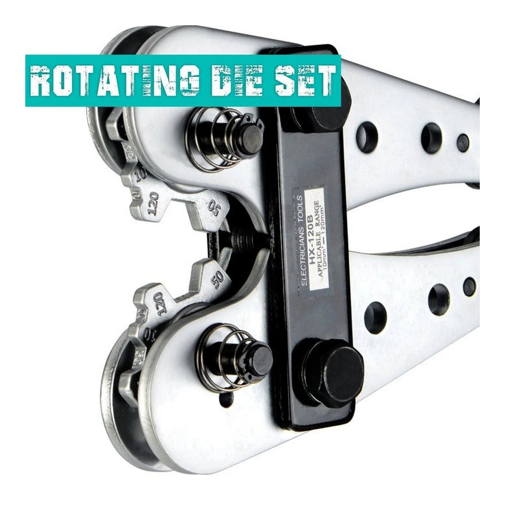 Copper Tube Terminal Crimping Tool 10-120mm - Furneaux Riddall