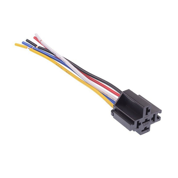 Prewired 5 Pin Mini Relay Socket Holder Harness - Furneaux Riddall