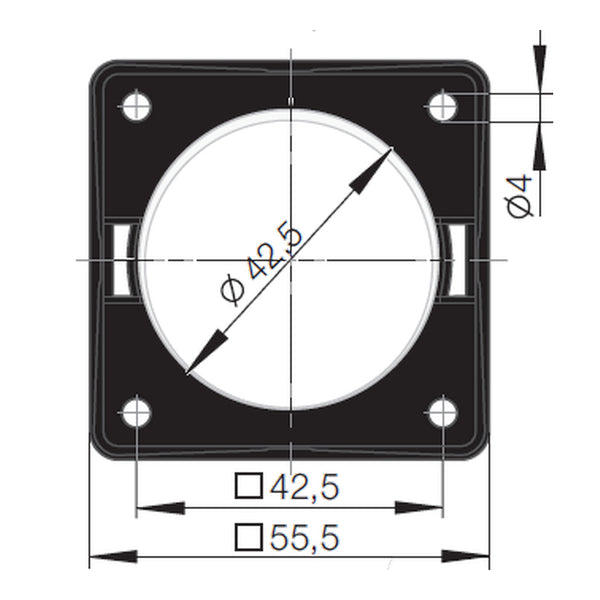 Berker TV Aerial Connector & 12V Socket - Furneaux Riddall