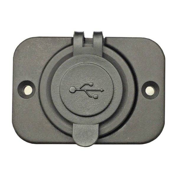 Panel Mount USB-A & USB-C Fast Charging Power Socket 12/24V - Furneaux ...