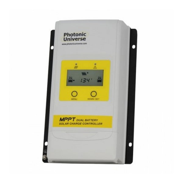 HIGH EFFICIENCY 10A DUAL BATTERY MPPT SOLAR CHARGE CONTROLLER FOR SOLA ...