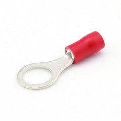 Red Insulated 3.7mm Ring Terminal - Furneaux Riddall