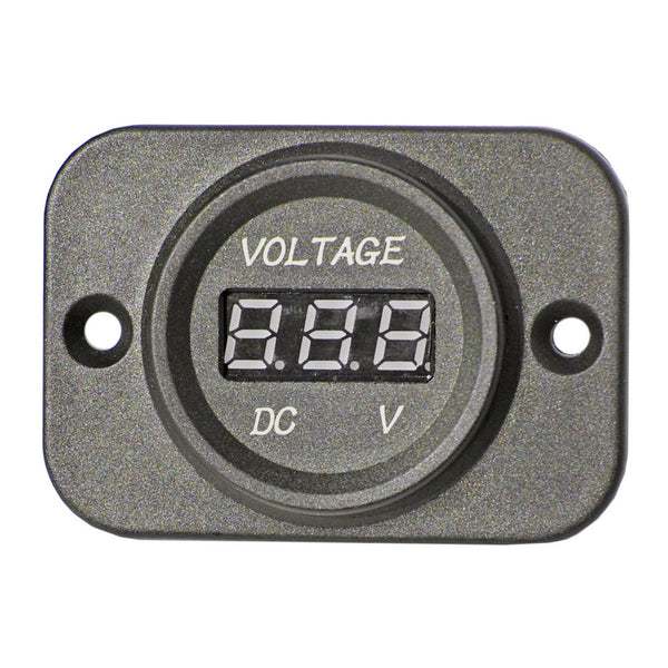 Mini Panel Mount Voltmeter 0-60V DC - Furneaux Riddall