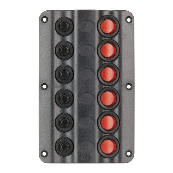 6 Way Circuit Breaker Switch Panel - Furneaux Riddall