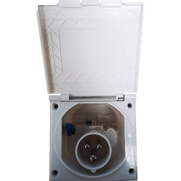 16A 240V Flush Mount Appliance Inlet - Furneaux Riddall